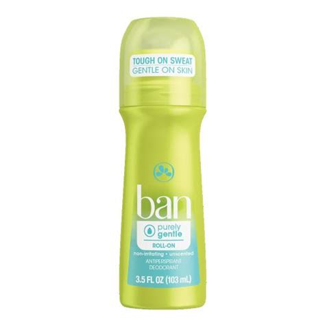 Ban Purely Gentle Roll On Antiperspirant Deodorant Home Tester Club