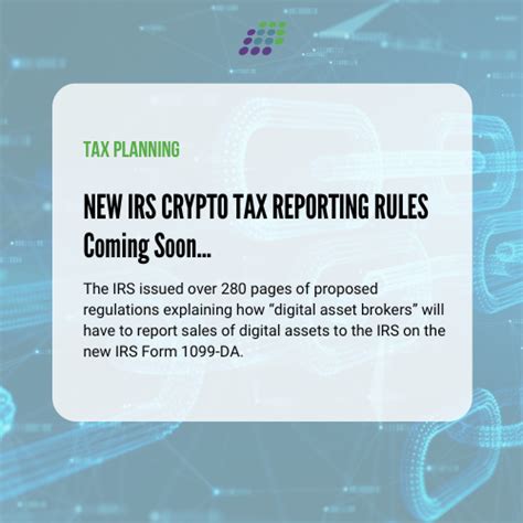 New Irs Crypto Tax Reporting Rules Lifetime Paradigm