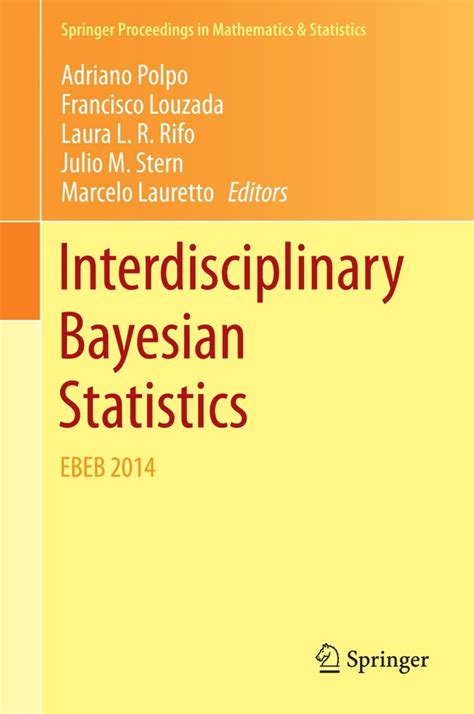 Interdisciplinary Bayesian Statistics Ebeb 2014 Premiumjs Store