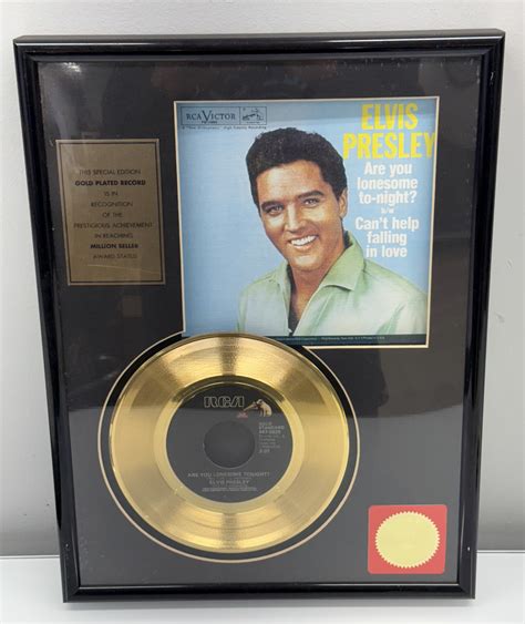 Elvis Presley Vintage Collectible 18 X 14 Retail 260 Property Room
