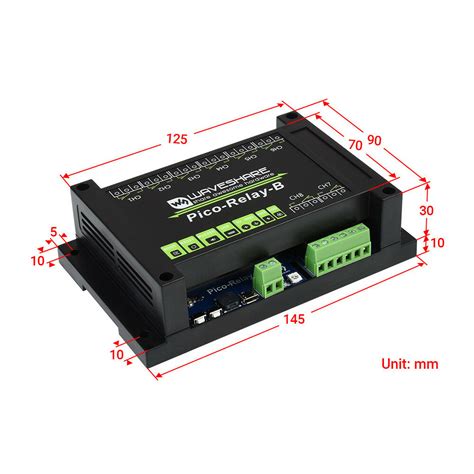 Industrial Pico Channel Relay Module Power Isolation Optocoupler Protection Circuit RGB Light