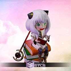 Anya Frieren Crossover Fanart 3d Printer Files Specialstl