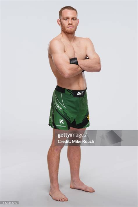 Jack Della Maddalena Poses For A Portrait During A Ufc Photo Session