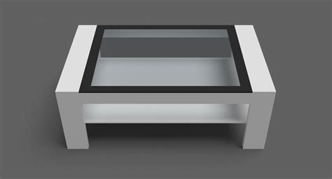 현대 커피 테이블 03 3d 모델 19 Obj 3ds Dae Fbx Max Free3d