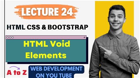 Html Void Elements Void Elements In Html Complete Web Development