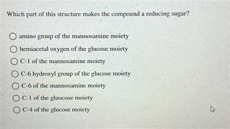 Solved Modify The Structures Of D Glucose And D Mannose To