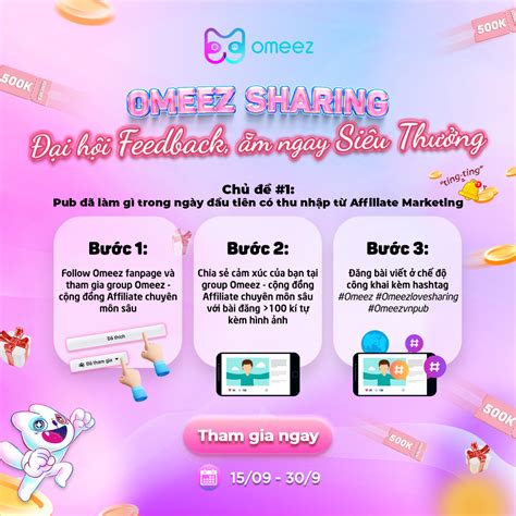 Omeez [ Omeezcontest] Omeez Sharing Đại Hội Feedback