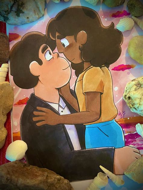Pin By JayRay On Steven X Connie Steven Universe Fanart Steven Universe Stevonnie