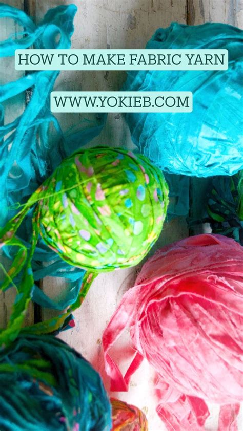 How To Make Fabric Yarn Yokieb Com Yarn Ribbon And Thread Fabric Yarn Fabric Headband
