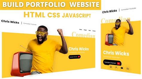 Portfolio Website Templates Free Download Html With Css Free Printables