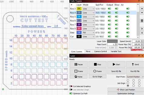 Min Power And Power Scaling Lightburn Software Questions Lightburn