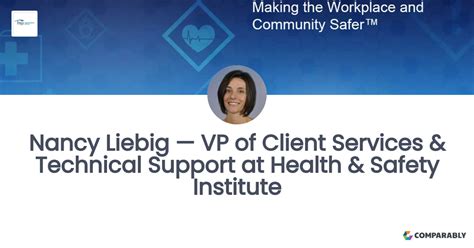 Nancy Liebig — Vp Of Client Services And Technical Support At Health