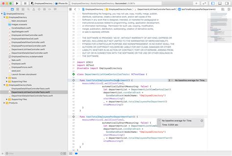 core data by tutorials chapter 8 measuring and boosting performance