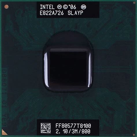 ซพย โนตบค Intel Core Duo T socket P แคช M GHz MHz FSB CPU มอสอง