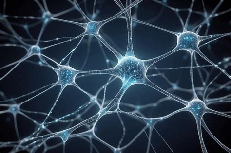 Premium Photo This Could Represent A Neural Circuit Of Biological Neurons Or A Network Of