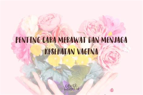 Cewek Wajib Tahu Gini Cara Merawat Dan Menjaga Kesehatan Vagina Cewekbanget
