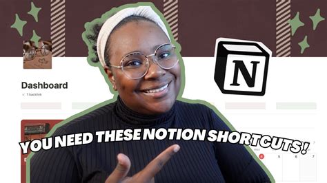5 Need To Know Notion Shortcuts Get Started With Notion Today Youtube
