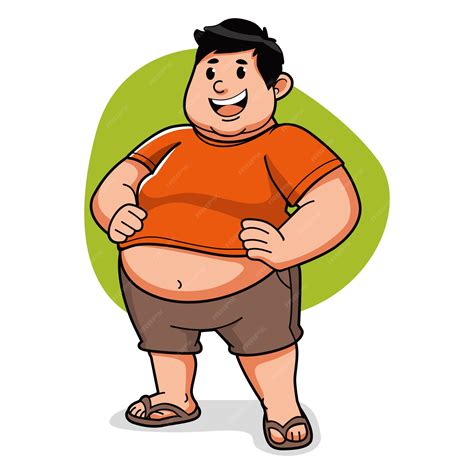 Fat People Cartoon Clip Art
