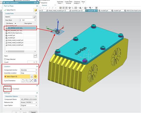add component cad tips