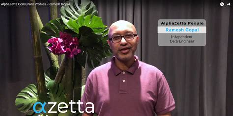 Ramesh Gopal Independent Data Engineer Alphazetta Members