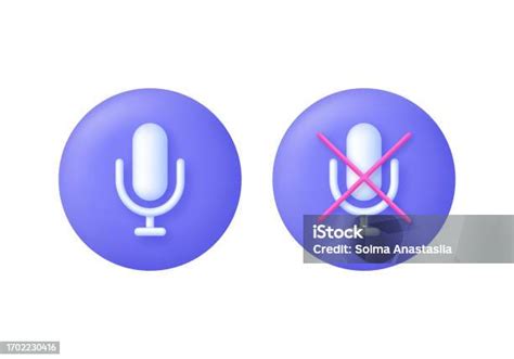 마이크 그림의 3d 세트입니다 소리 아이콘 스피커 기호 오디오 제어 개념입니다 소리 및 소리 아이콘이 없습니다 3차원 형태에 대한 스톡 벡터 아트 및 기타 이미지 Istock