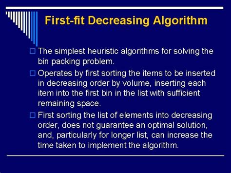 Algorithms Heuristic Algorithms Method Of Sorting Heuristic Algorithms