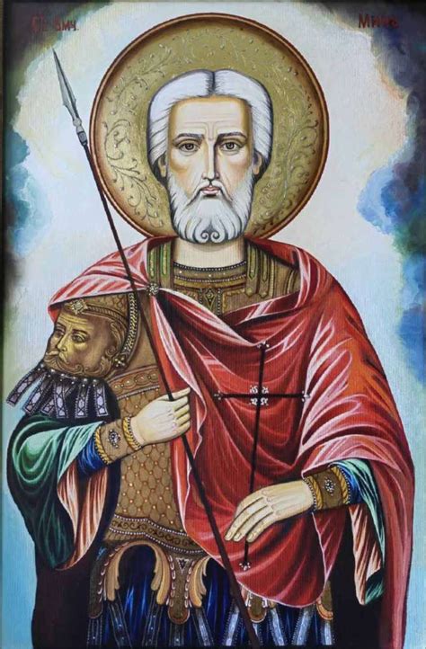 Икона на Св великомъченик Мина Арт портал