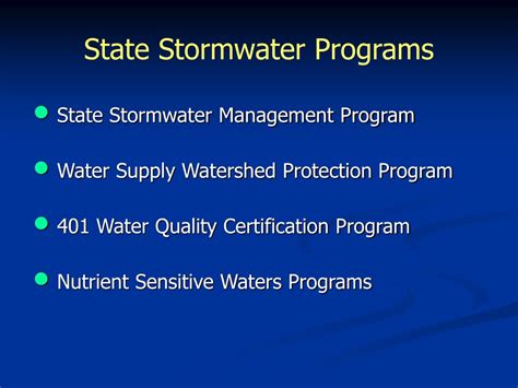Ppt Stormwater Regulations Powerpoint Presentation Free Download