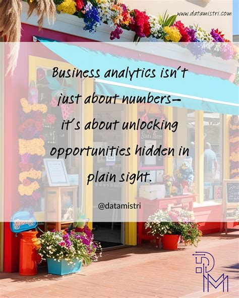 Data Datadriven Businessanalytics Data Mistri