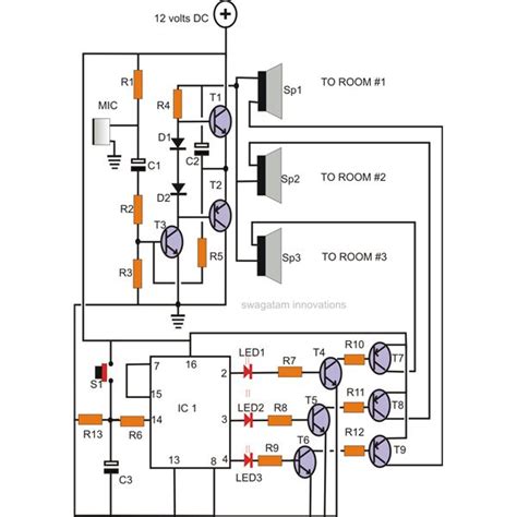 Intercom Circuit Page 2 Telephone Circuits Next Gr