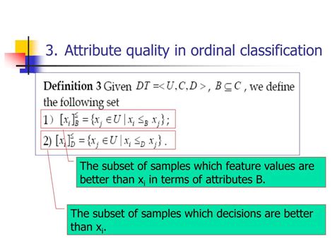 Ppt Ordinal Decision Trees Powerpoint Presentation Free Download