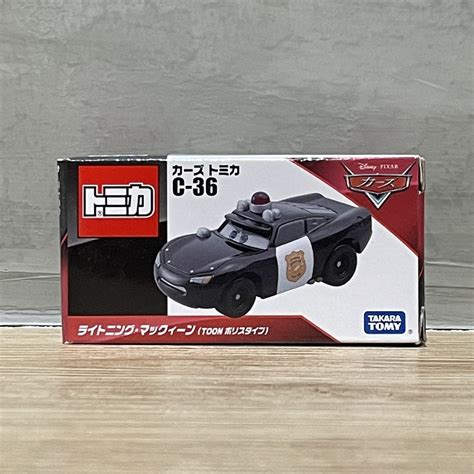 Bear正版現貨 日本帶回 多美 Tomica C36 C 36 汽車總動員 Cars 麥坤 警車 閃電麥坤 蝦皮購物