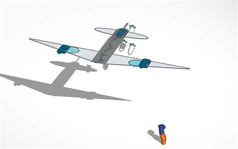 3d Design Plane Tinkercad
