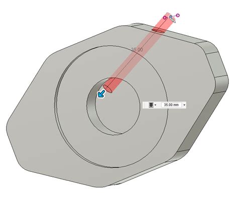 Fusion 360 Create A Hole At An Angle On An Angled Surface Grabcad Tutorials