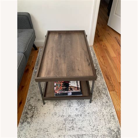 Target Dark Brown Coffee Table Aptdeco