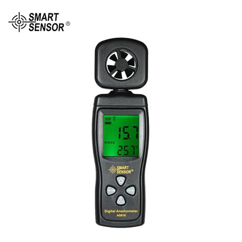 Smart Sensor Mini Anemometer Lcd Digital Wind Spee Vicedeal