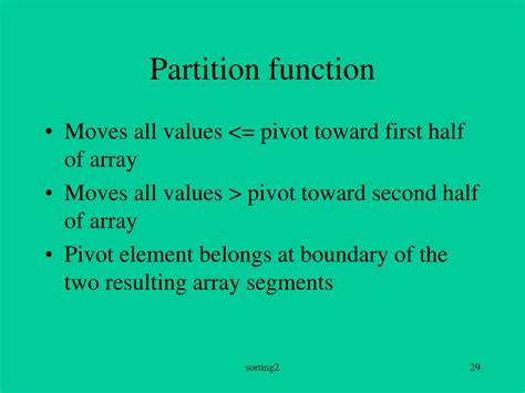 Ppt Recursive Sorting Algorithms Powerpoint Presentation Free