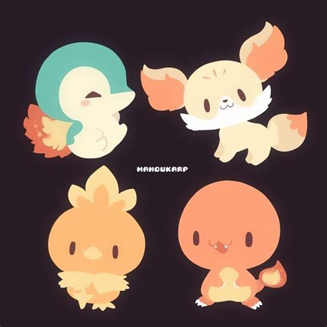 Cute Fire Types Fire Element Pokemon Fire Duck Pokemon Pokemon