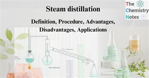 Steam Distillation Advantages Disadvantages Applications