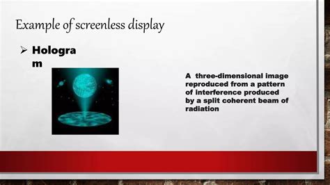 Screenless Display Pptx