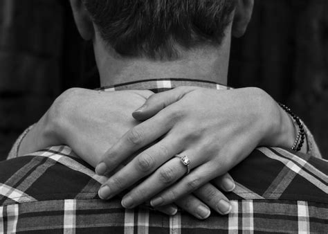 Premium Photo Close Up Of Couple Embracing