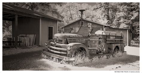 Retired Fire Truck Photoscapes Darlene Almeda