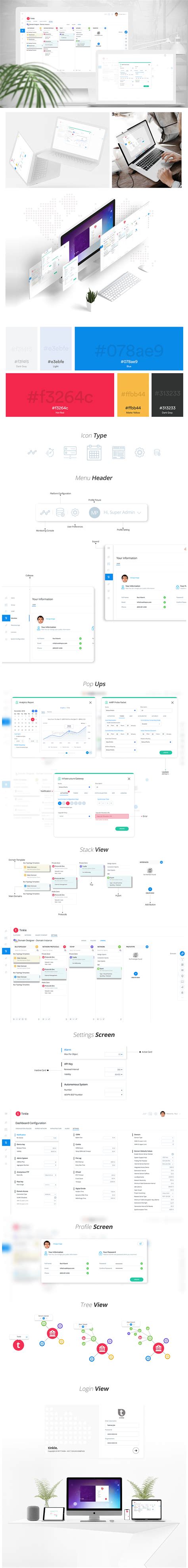 Light Dashboard Theme On Behance
