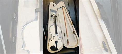 Скрипка белая (полный комплект) купить в Москве | Хобби и отдых | Авито