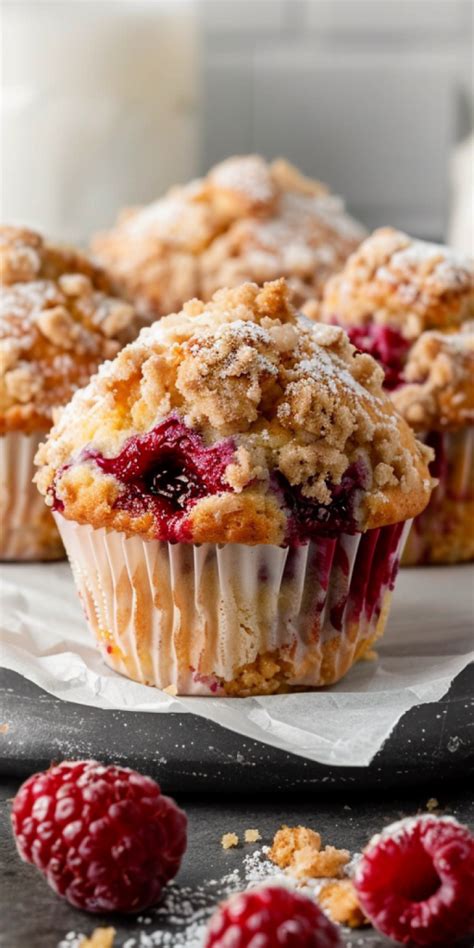 Best 12 Raspberry Muffins With Streusel Topping Artofit