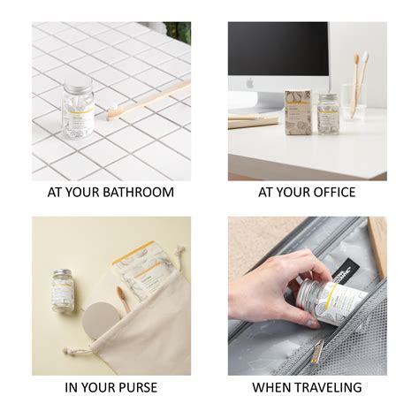 Innoble One Chew Toothpaste Tablets With Fluoride Natural