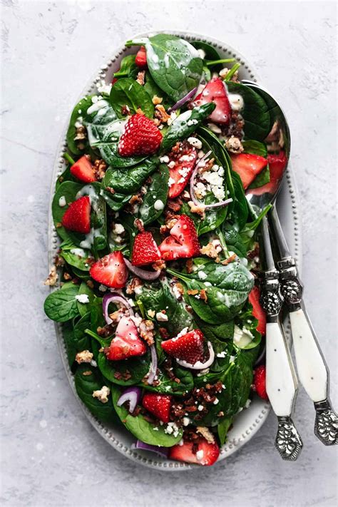 Spinach Salad With Strawberries And Almonds