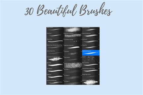 Watercolour Pencils Procreate Brushes Colour Palette Swatch By Mini Trezò Design Thehungryjpeg