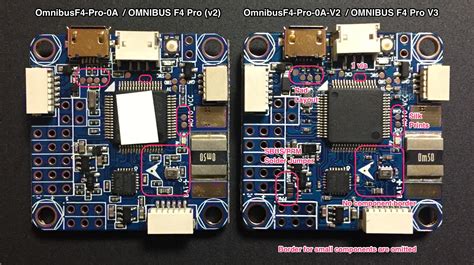Omnibus F Pro V And V How To Spot The Difference Products DroneTrest