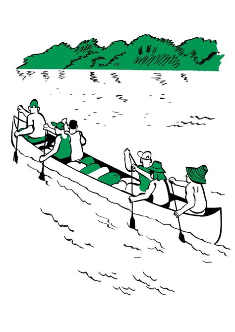 A Big Ass Canoe Goes The Distance The New Yorker
